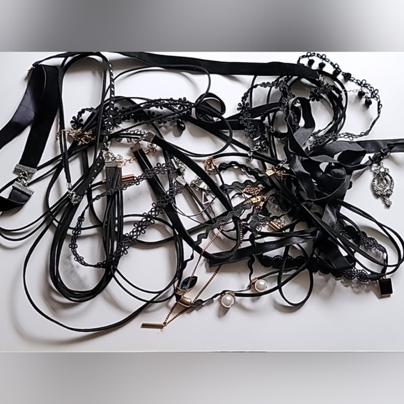 Classic | Jewelry | Velvet Choker Classic Choker Necklace Layeredblack ...